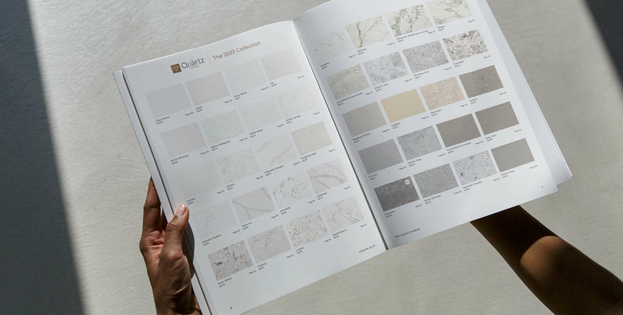 The CRL Quartz Collection 2023 | CRL Stone