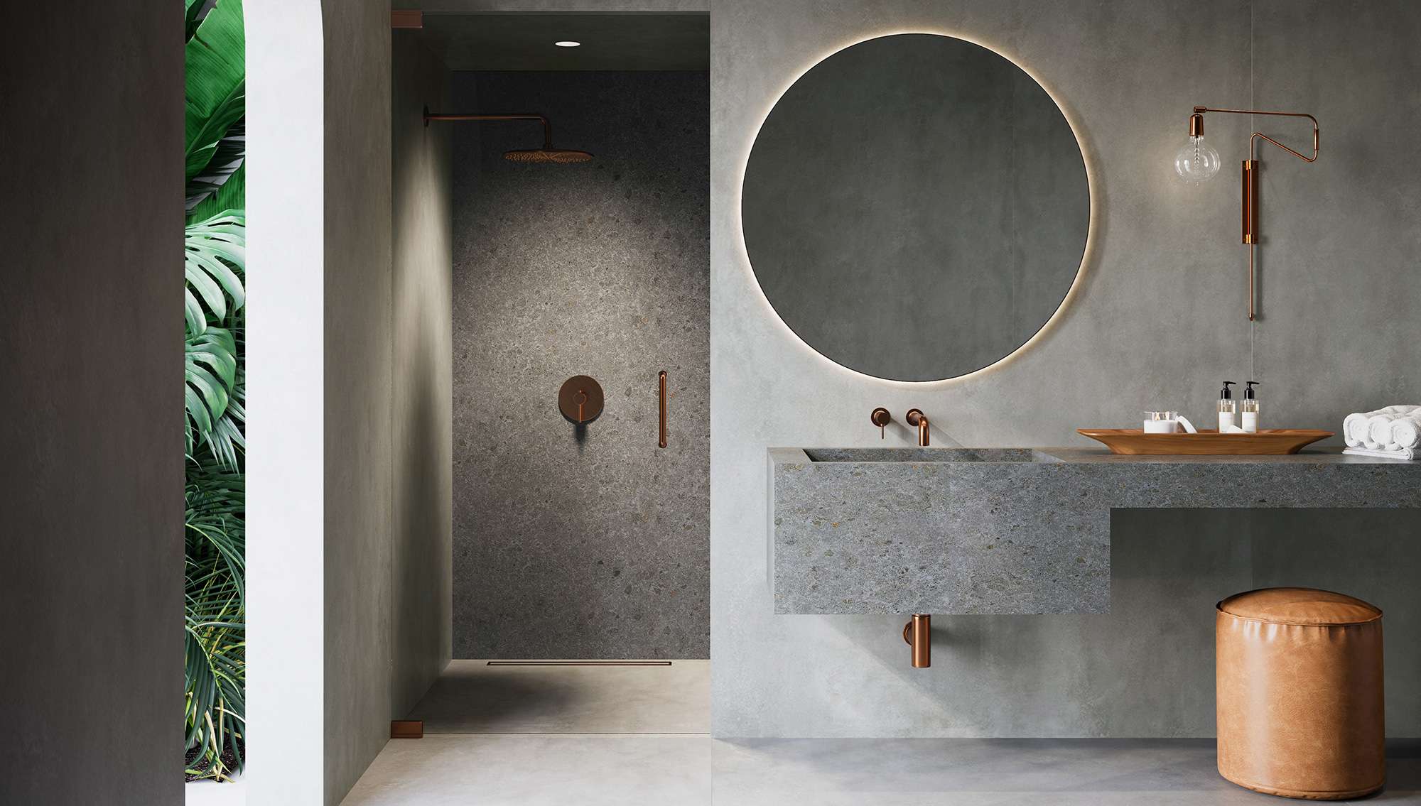 Meteora Gris | Best Bathroom Surface