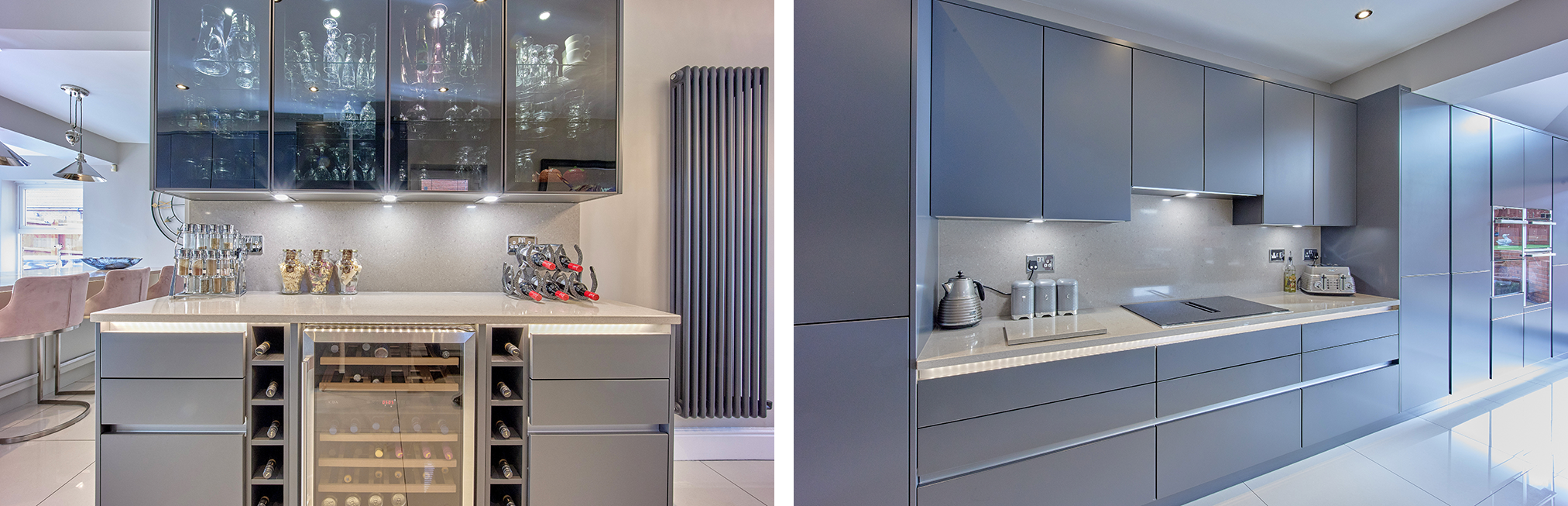 Seamless Style In The Family Kitchen With Sahara | CRL Stone